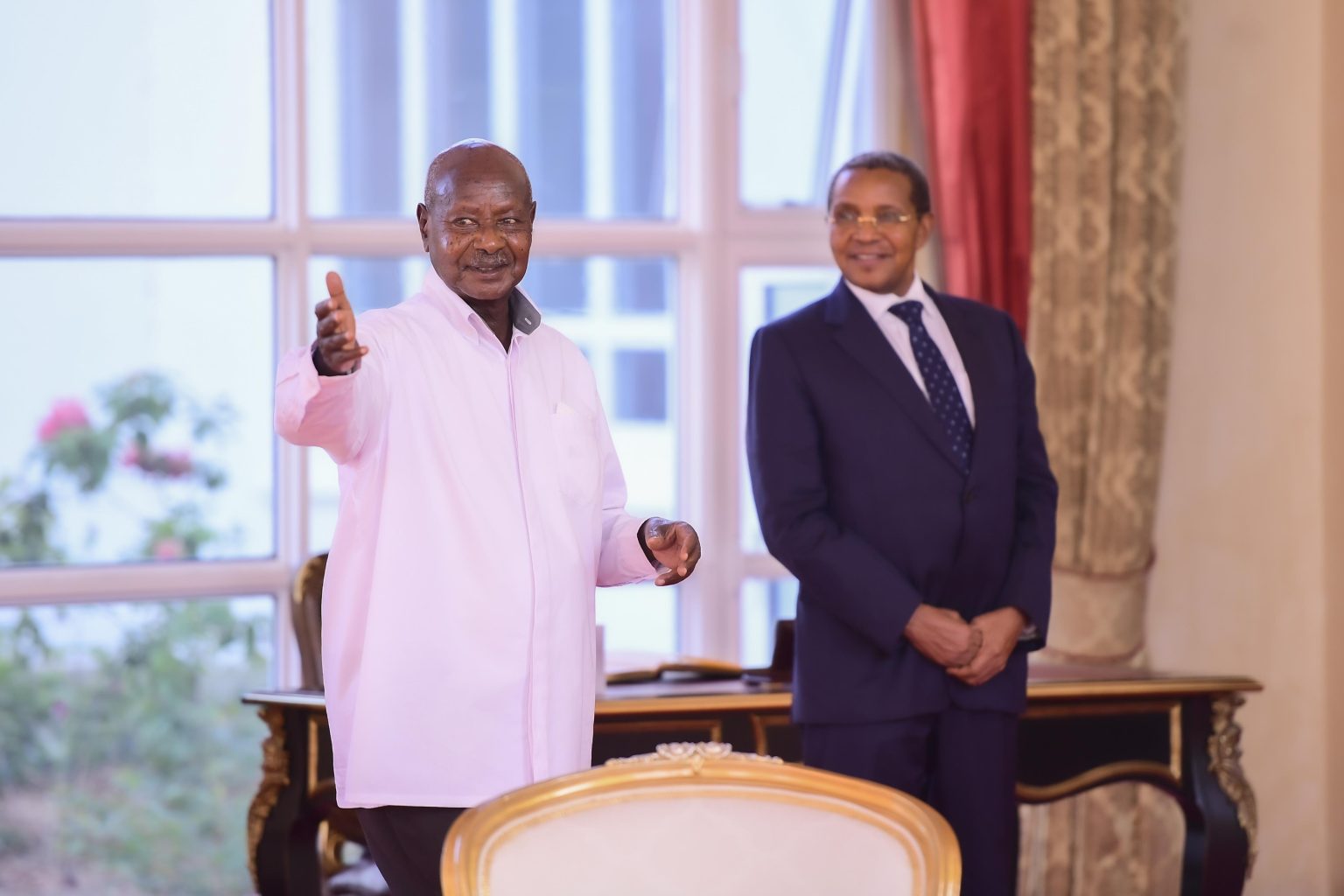 President Museveni Meets Former Tanzanian President Kikwete